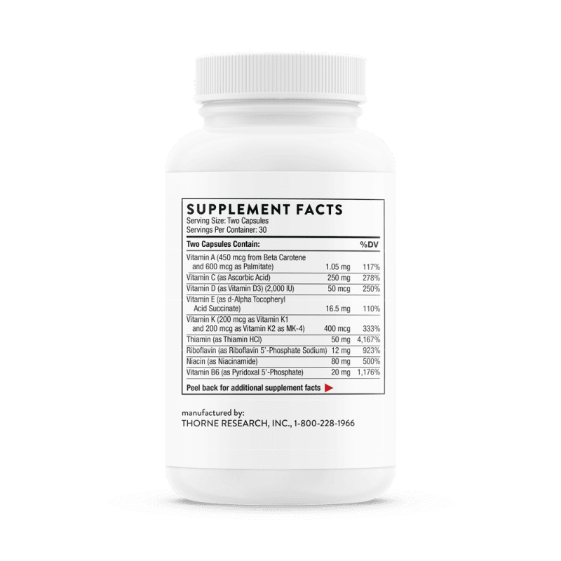 Thorne Basic Nutrients 2/day (60 caps) - Fairfield Nutrition Shop